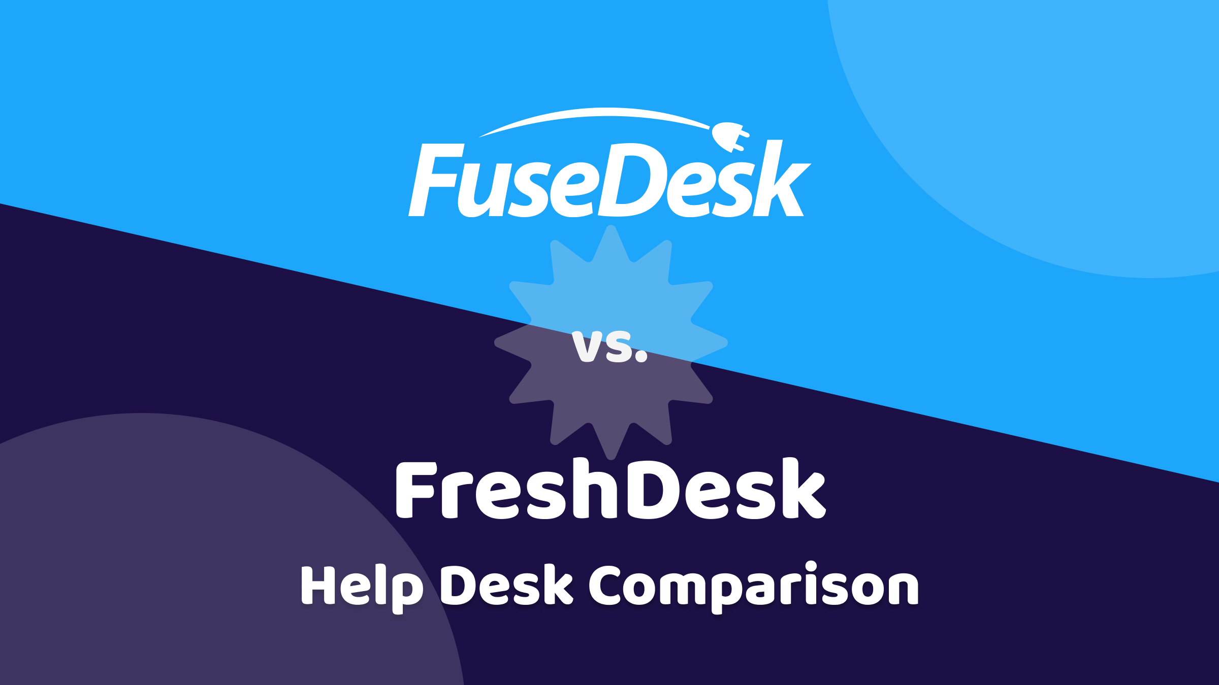 FreshDesk Alternative: FuseDesk vs. FreshDesk for Help Desk + Messaging